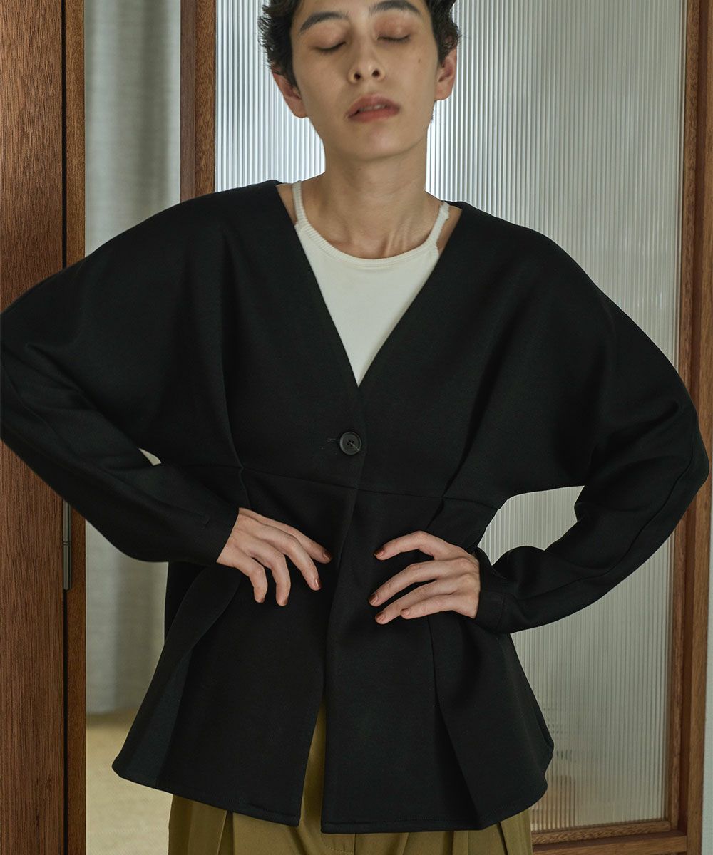 【SALE】BONDING TUCK JACKET